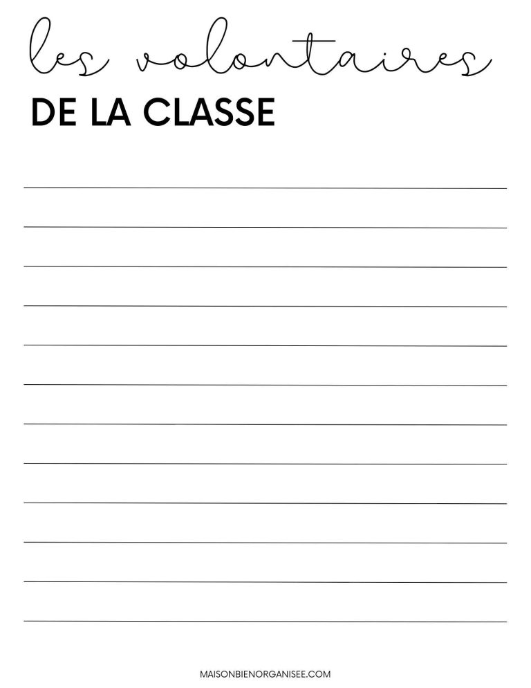 Organisez Votre Année Scolaire : Un Teacher Planner à Imprimer ...